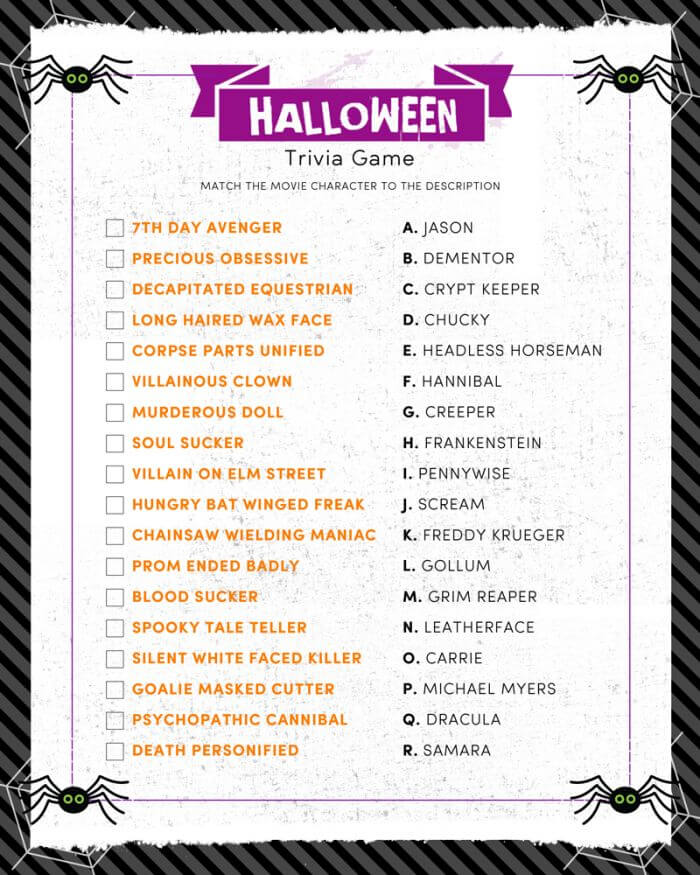 Halloween Trivia Halloween Trivia Questions GlendaleHalloween Halloween Trivia Halloween Trivia Questions GlendaleHalloween